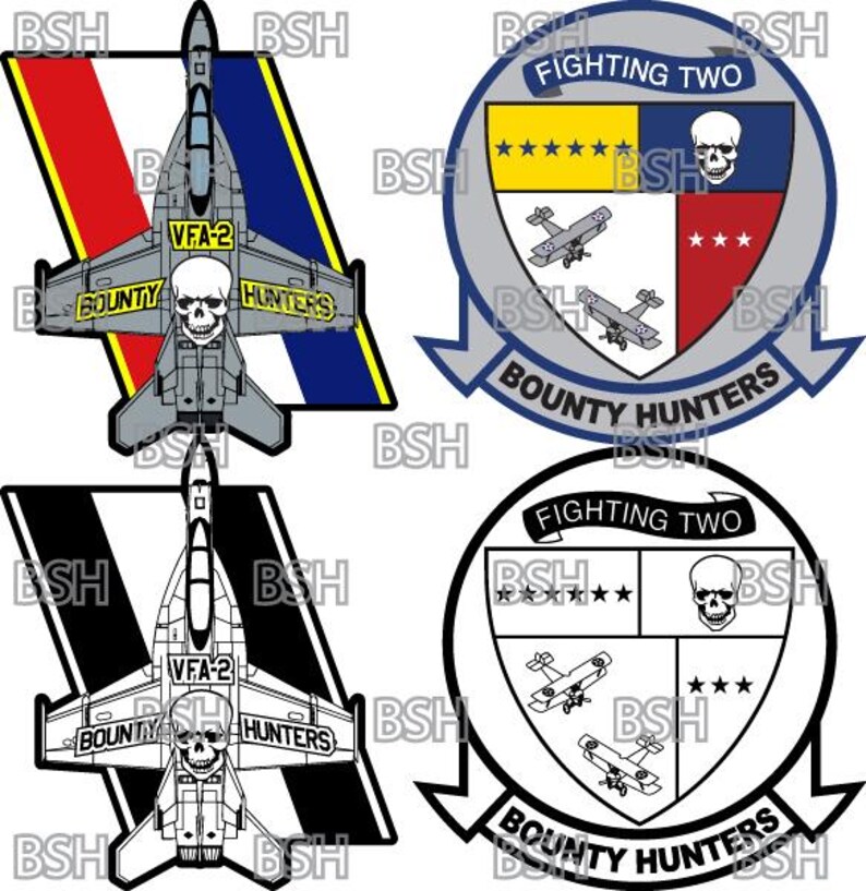 VFA-2 (NAS Lemoore) Patch Vector Image Files (.ai, .pdf, & .svg Formats ...