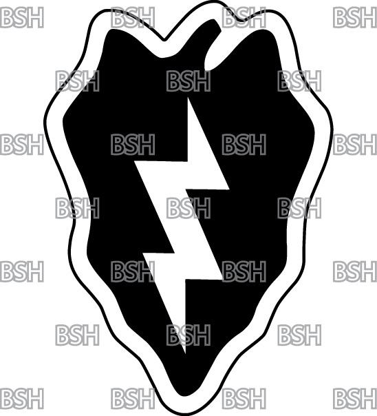25th Infantry Division Patch Vector Image Files (.ai, .pdf, & .svg ...