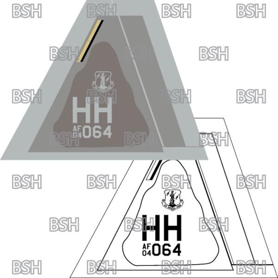 F-22 Tail Flash (154WG Hickam AFB) Vector Image Files (.ai, .pdf ...