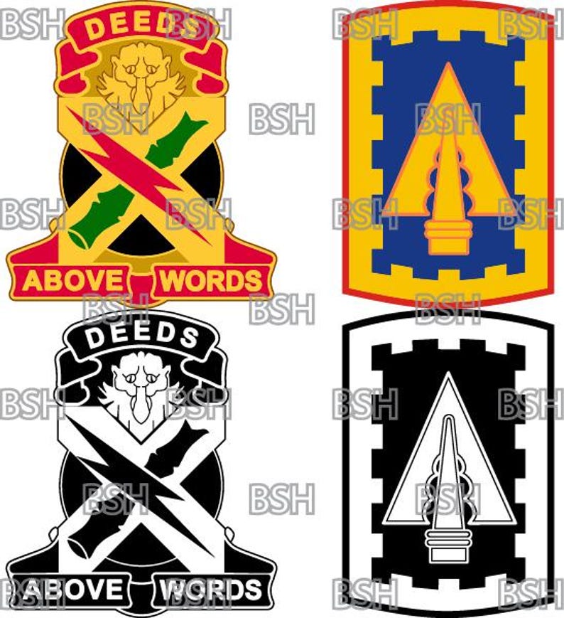 108th ADAB Patch Vector Image Files (.ai, .pdf, & .svg Formats) Plus ...