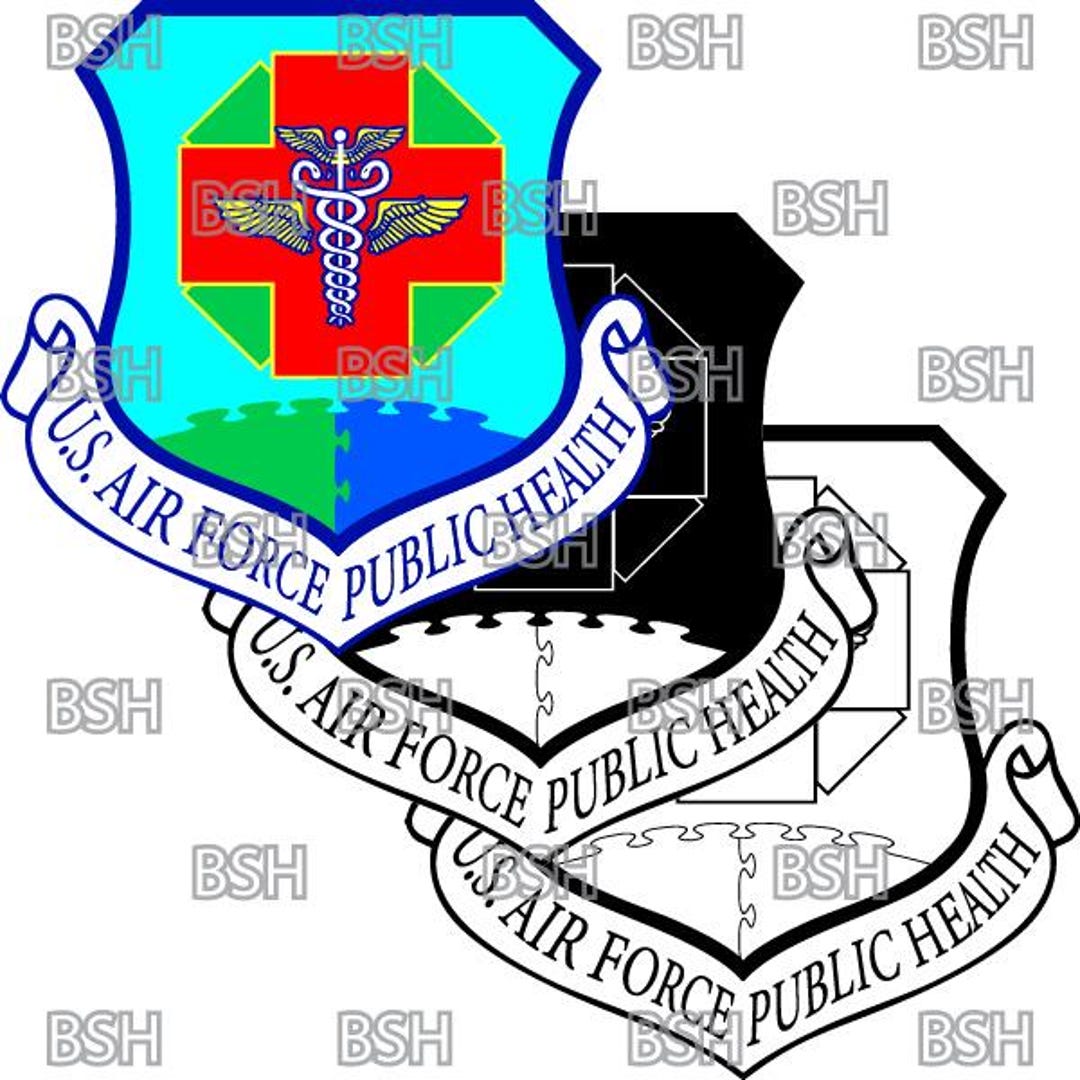 USAF Public Health Patch Vector Image Files (.ai, .pdf, & .svg Formats ...