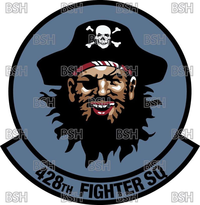 428th Fighter Squadron (mountain Home AFB) Patch Vector Image Files ...