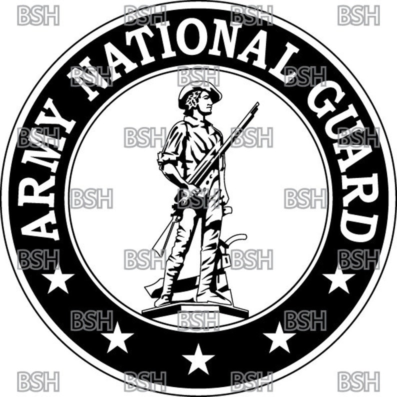 Army National Guard Seal Vector Image Files (.ai, .pdf, & .svg Formats ...