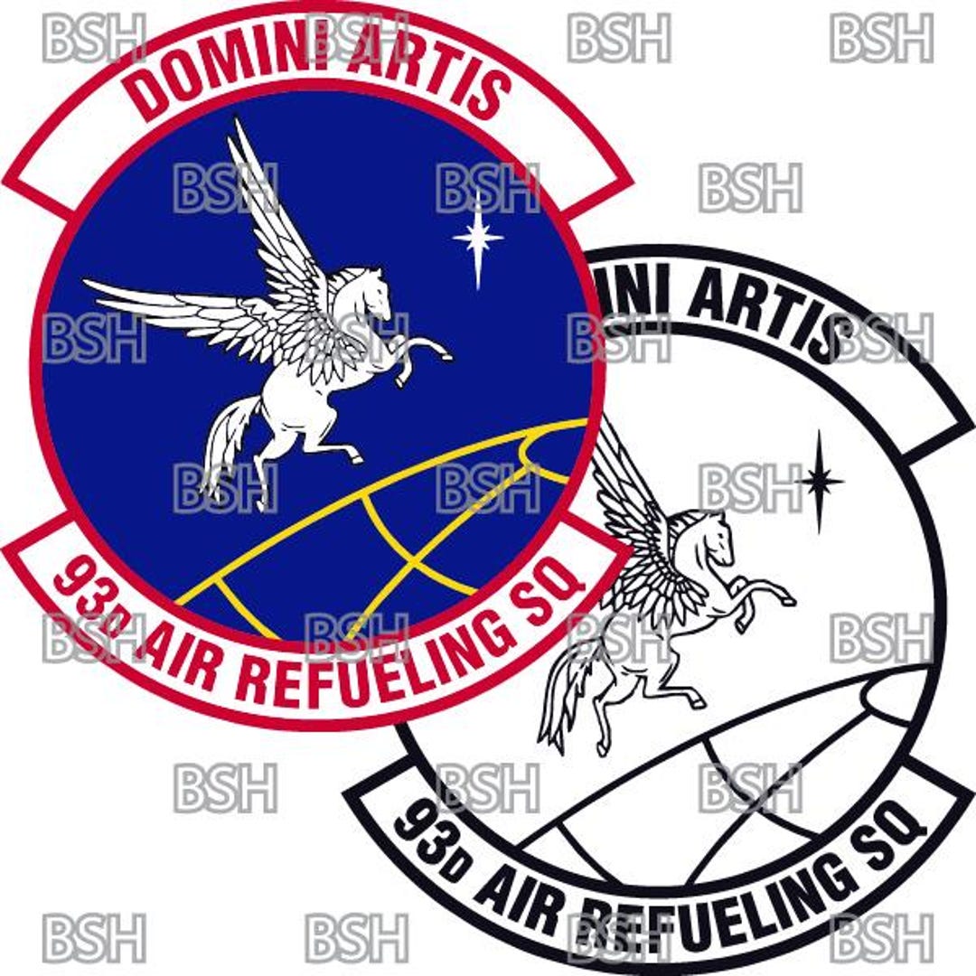 93rd Air Refueling Squadron (fairchild AFB) Patch Vector Image Files ...