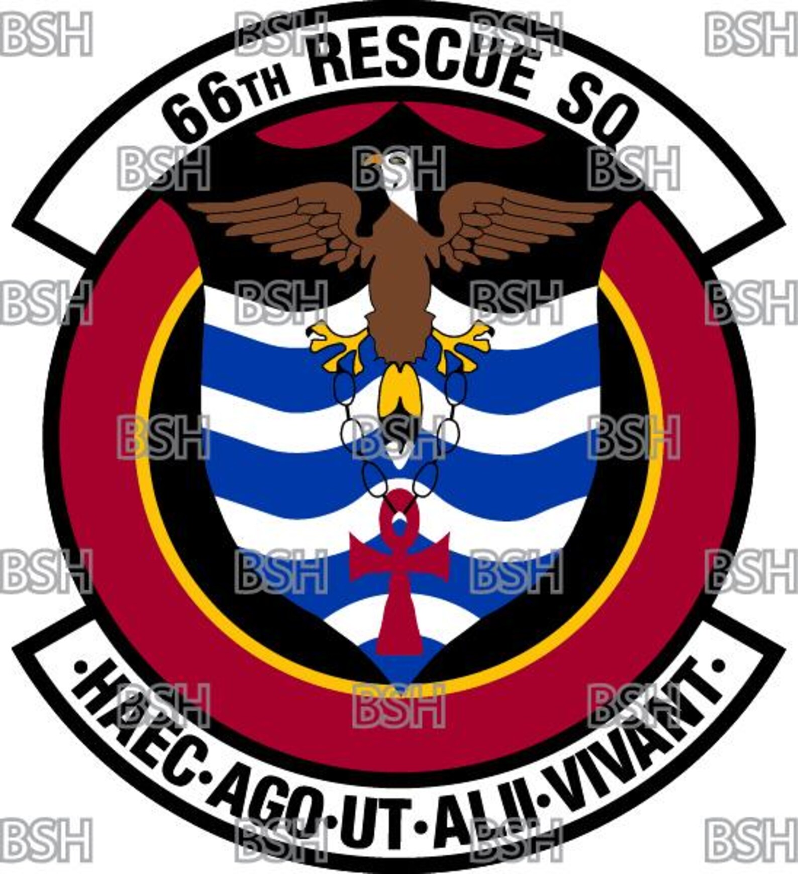 66th Rescue Squadron (nellis AFB) Patch Vector Image Files (.ai, .pdf ...