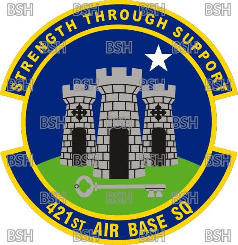421st Air Base Squadron (RAF Menwith Hill) Patch Vector Image Files (.ai, .pdf, & .svg Formats ...