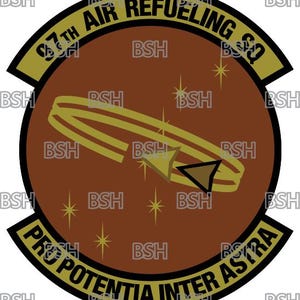 97th Air Refueling Squadron (fairchild AFB) Patch Vector Image Files ...