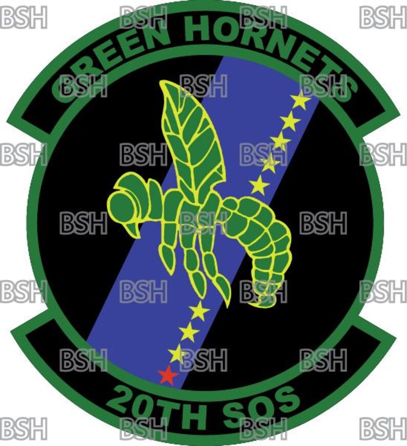 20th Special Operations Squadron (cannon AFB) Patch Vector Image Files ...