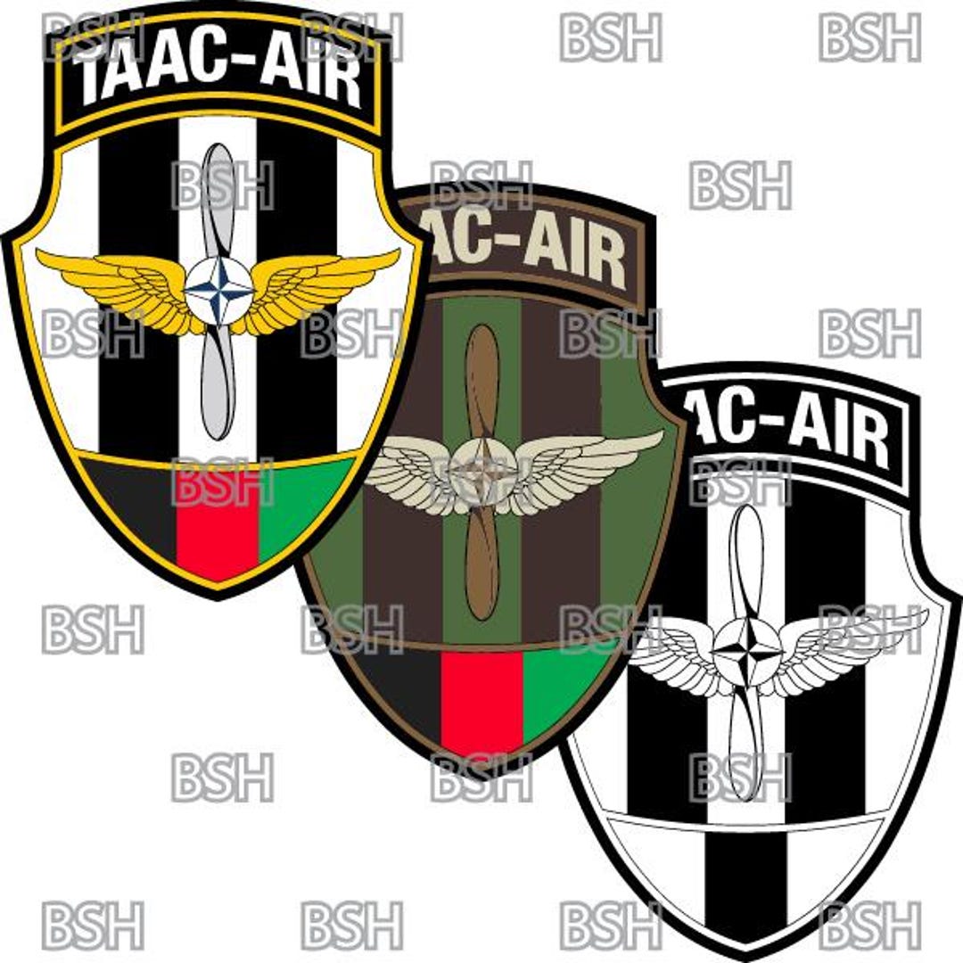Taac-air Patch Vector Image Files (.ai, .pdf, & .svg Formats) Plus ...