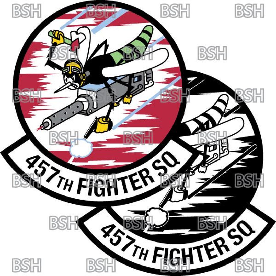 457th Fighter Squadron (NAS Fort Worth) Patch Vector Image Files (.ai, .pdf, & .svg Formats ...