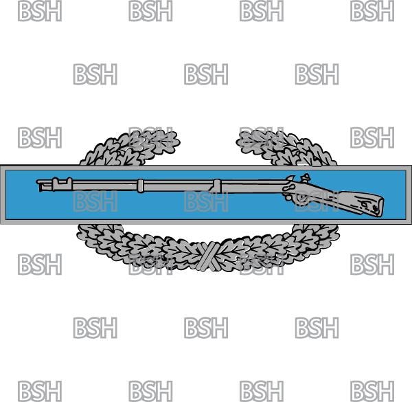 Army Combat Infantryman Badge Vector Image Files (.ai, .pdf, & .svg ...