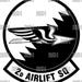 2nd Airlift Squadron (pope AFB) Patch Vector Image Files (.ai, .pdf ...