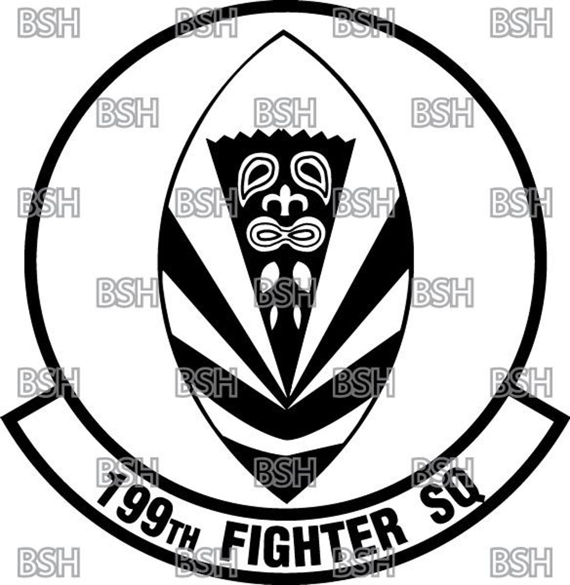 199th Fighter Squadron (hawaii ANG) Patch Vector Image Files (.ai, .pdf ...