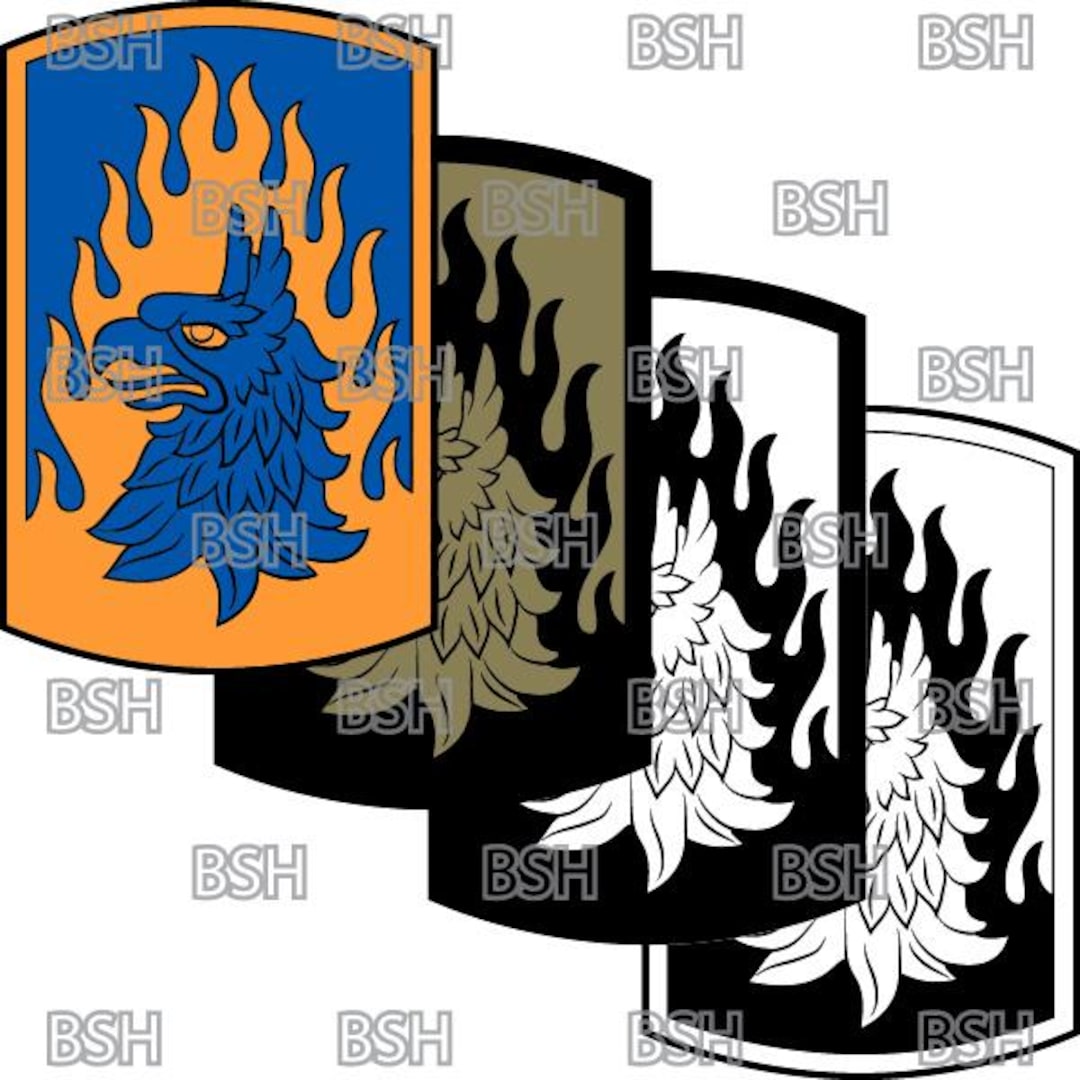 12th Combat Aviation Brigade Insignia Vector Image Files (.ai, .pdf ...