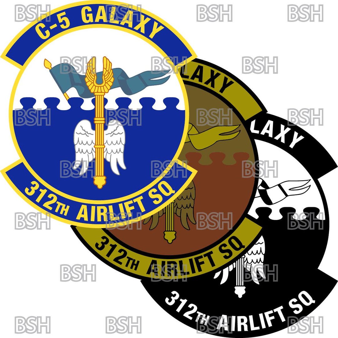 312th Airlift Squadron (dover AFB) Patch Vector Image Files (.ai, .pdf ...