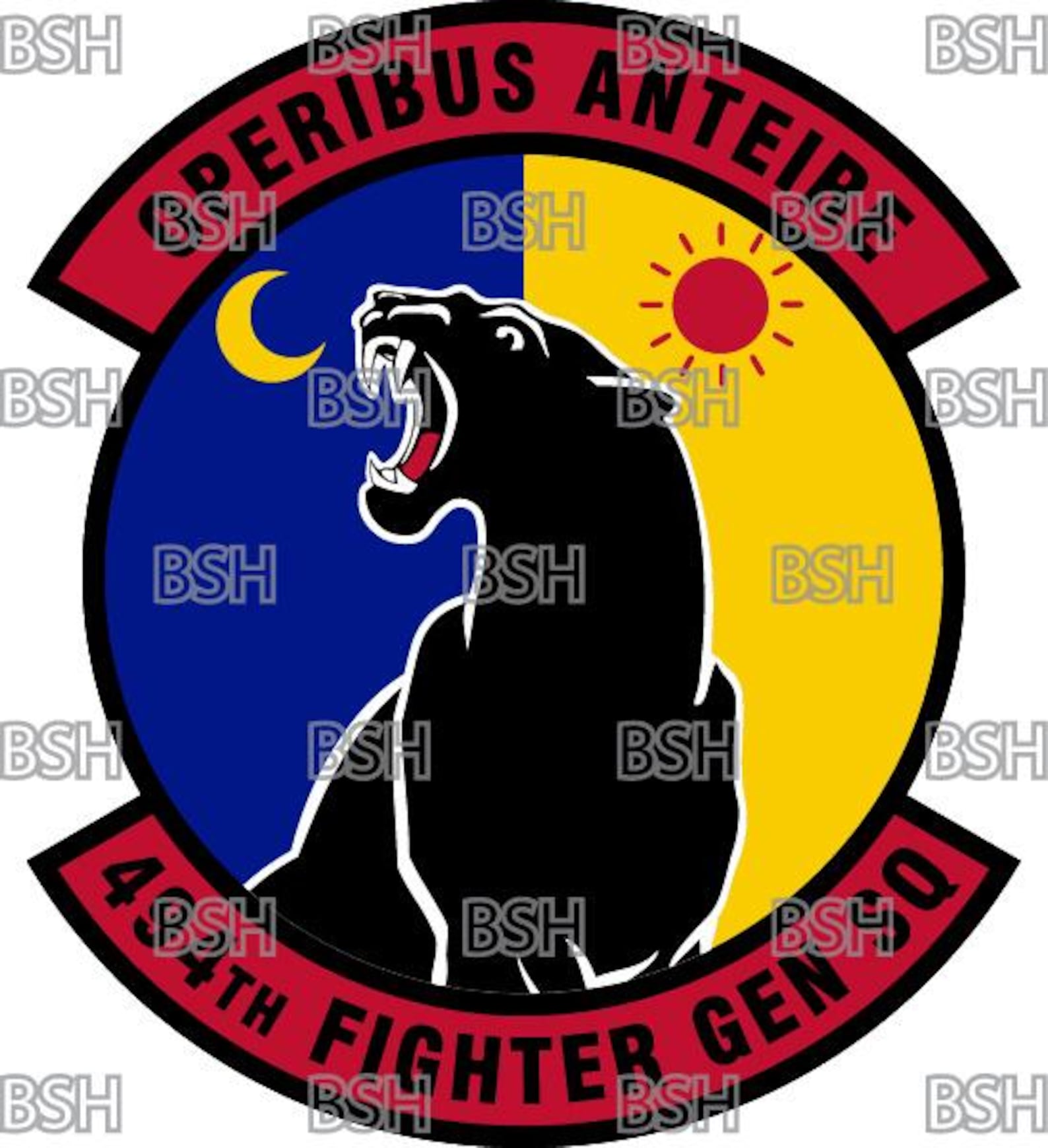494th Fighter Generation Squadron (RAF Lakenheath) Patch Vector Image ...