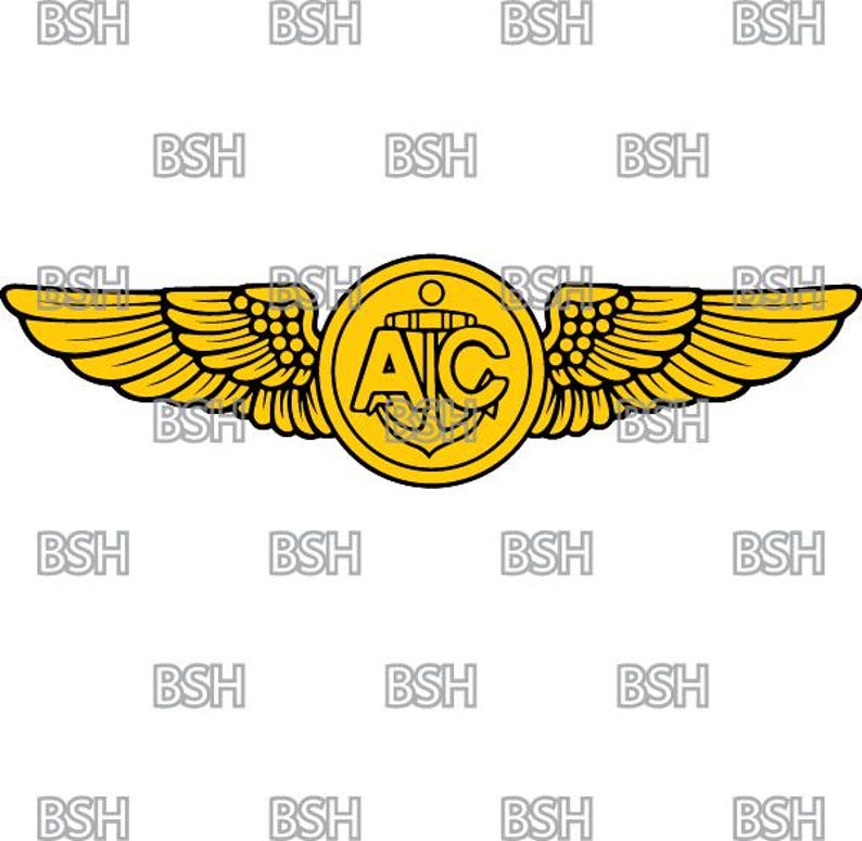 US Navy Aircrew Wings Vector Image Files (.ai, .pdf, & .svg Formats ...