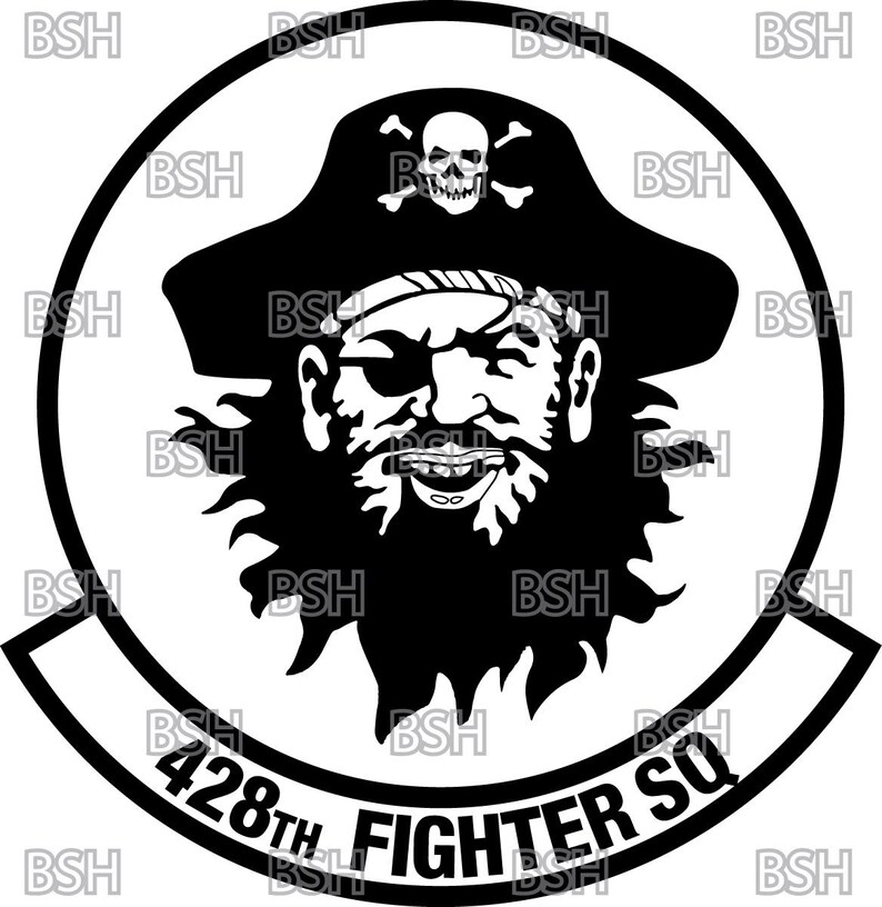 428th Fighter Squadron (mountain Home AFB) Patch Vector Image Files ...