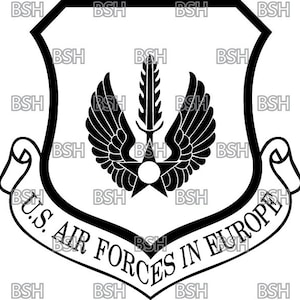 USAFE Shield Vector Image Files (.ai, .pdf, & .svg Formats) Plus ...