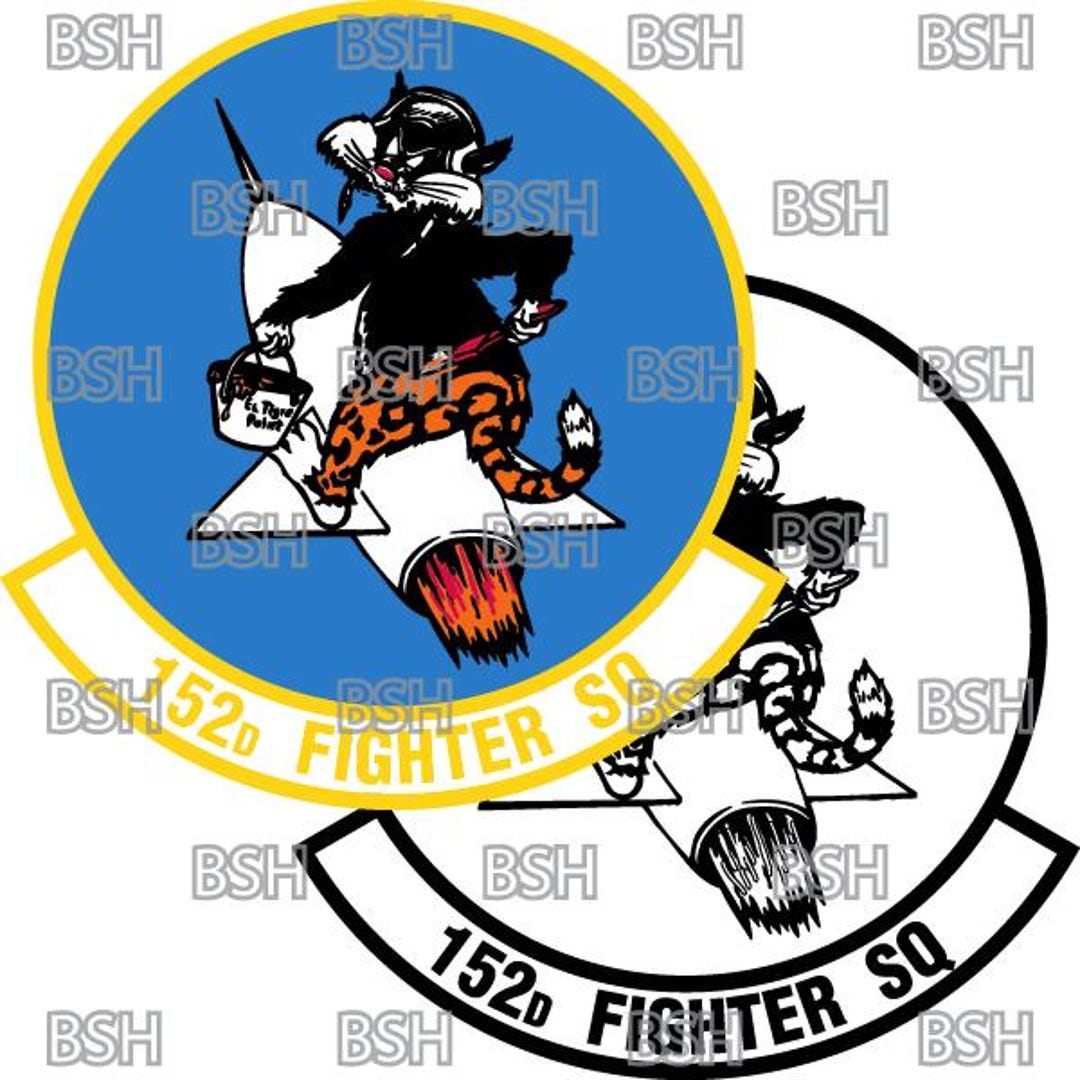 152nd Fighter Squadron (arizona ANG) Patch Vector Image Files (.ai ...