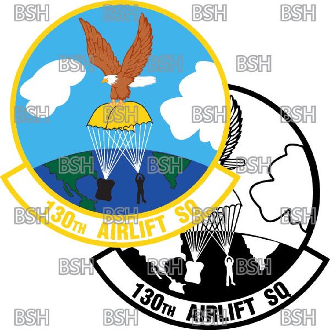 130th Airlift Squadron (west Virginia ANG) Patch Vector Image Files ...