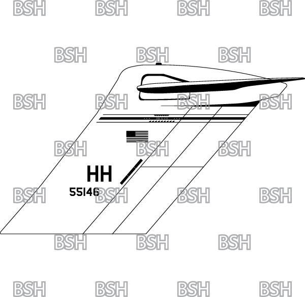C-17 Tail Flash (hickam AFB) Vector Image Files (.ai, .pdf, & .svg ...