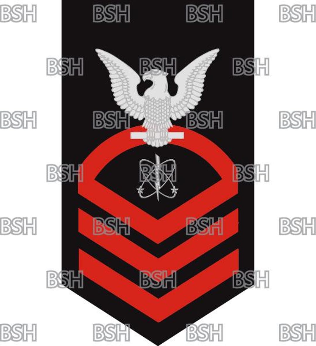 EW1 Tech CPO Rank Vector Image Files (.ai, .pdf, & .svg Formats) Plus ...