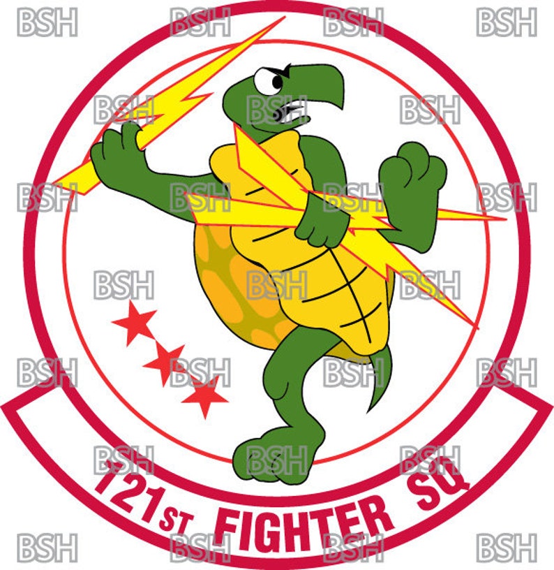 121st Fighter Squadron Patch Vector Image Files (.ai, .pdf, & .svg ...