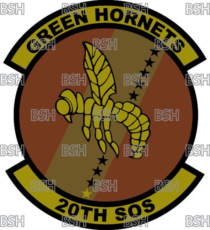 20th Special Operations Squadron (cannon AFB) Patch Vector Image Files ...