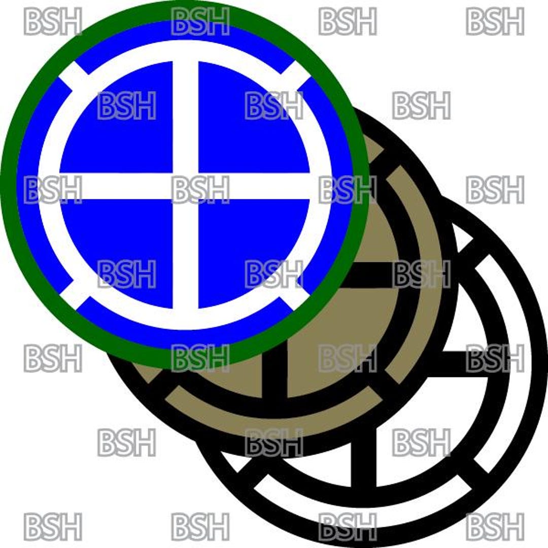 35th Infantry Division Patch Vector Image Files (.ai, .pdf, & .svg ...
