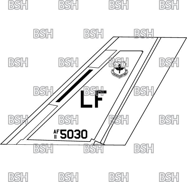 F-35 Tail Flash (luke AFB) Vector Image Files (.ai, .pdf, & .svg ...