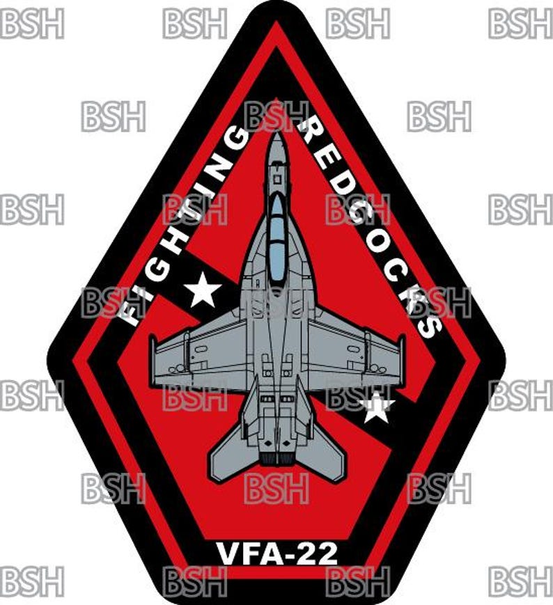 VFA-22 (NAS Lemoore) Patch Vector Image Files (.ai, .pdf, & .svg ...