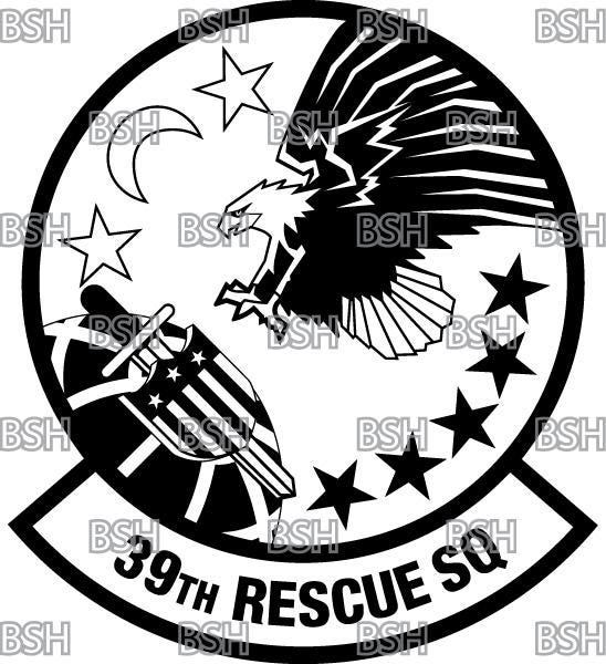 39th Rescue Squadron (patrick SFB) Patch Vector Image Files (.ai, .pdf ...