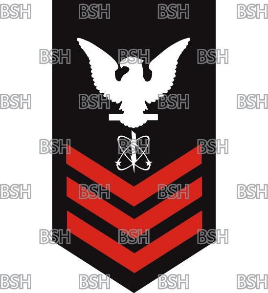 EW1 Tech PO Rank Vector Image Files (.ai, .pdf, & .svg Formats) Plus ...