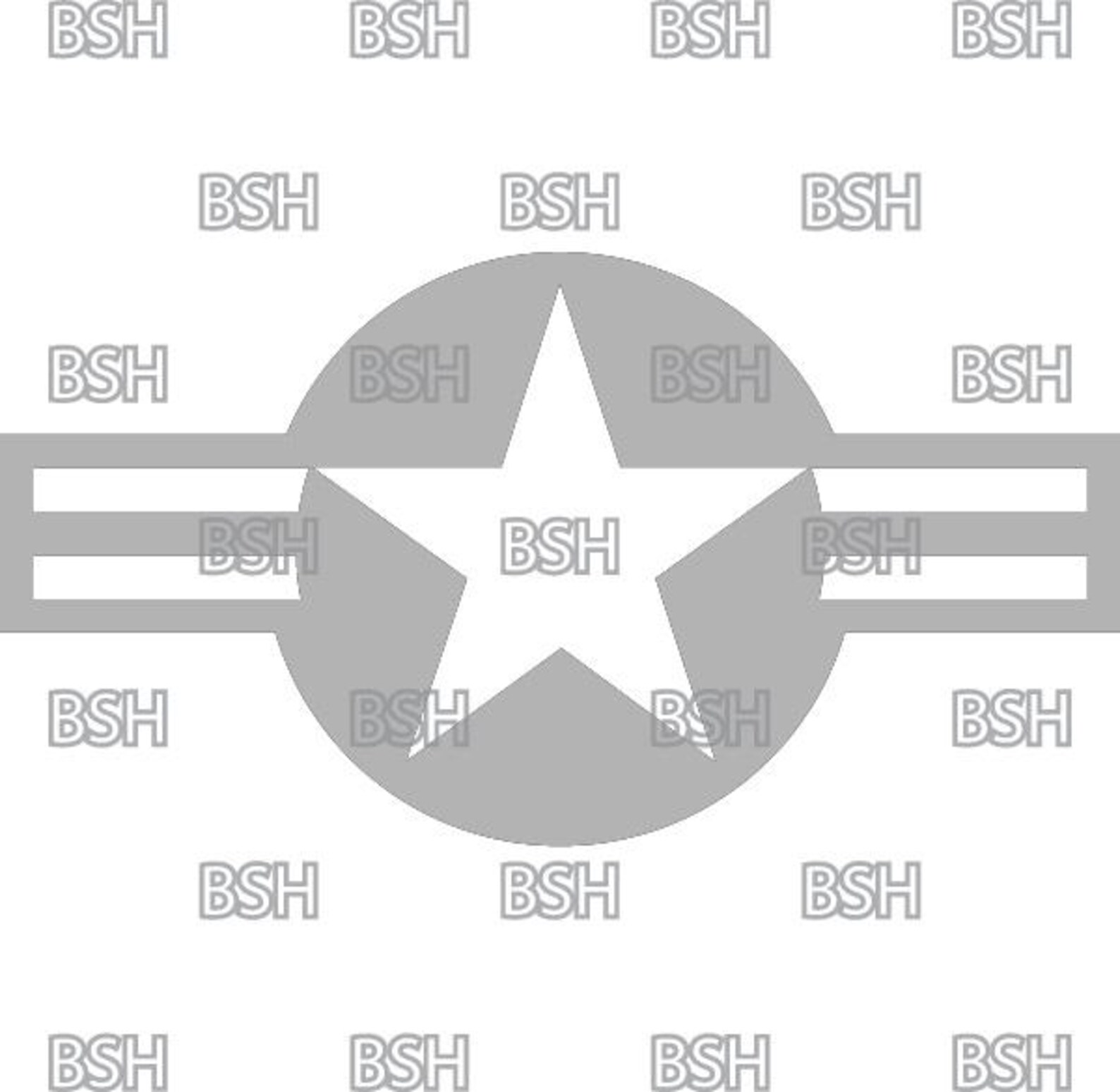 US Military Aircraft Roundel Vector Image Files (.ai, .pdf, & .svg ...