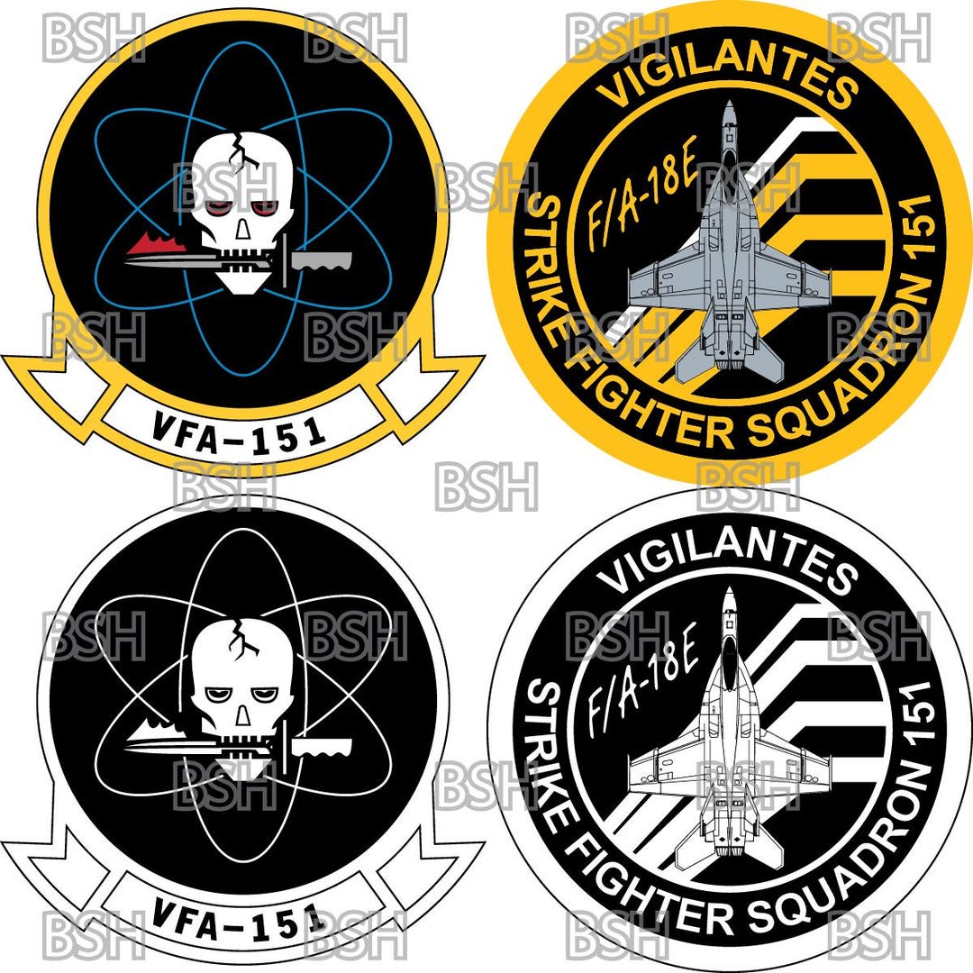 VFA-151 Patch (NAS Lemoore) Vector Image Files (.ai, .pdf, & .svg ...