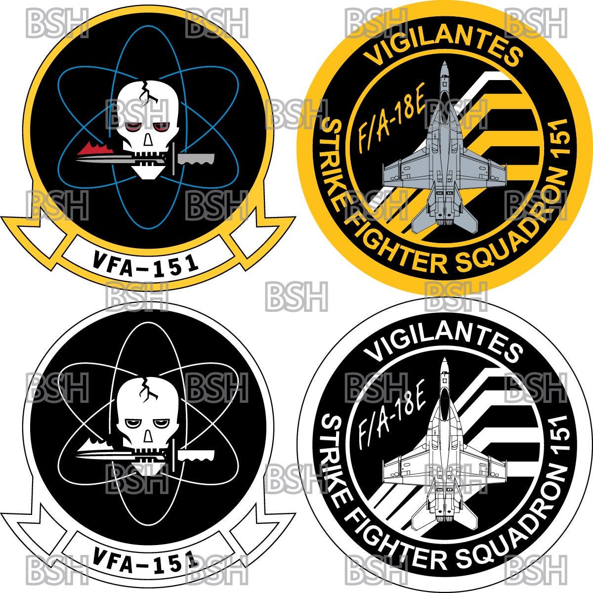 VFA-151 Patch (NAS Lemoore) Vector Image Files (.ai, .pdf, & .svg ...