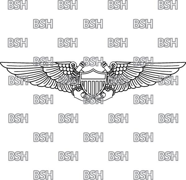 US Navy NFO Wings Vector Image Files (.ai, .pdf, & .svg Formats) Plus ...