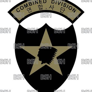 2nd ID Patch Vector Image Files (.ai, .pdf, & .svg Formats) Plus ...