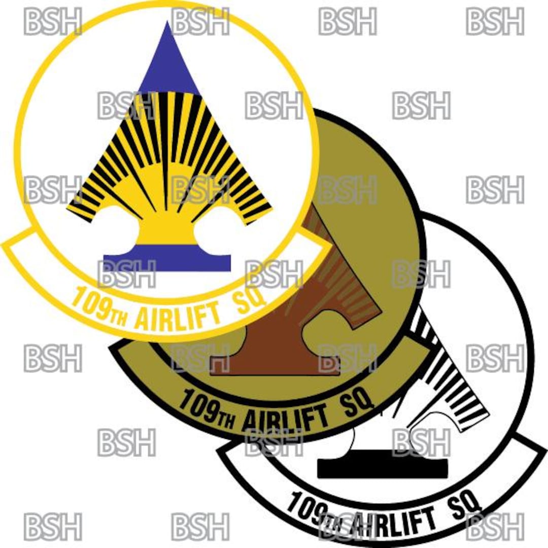 109th Airlift Squadron (minnesota ANG) Patch Vector Image Files (.ai ...