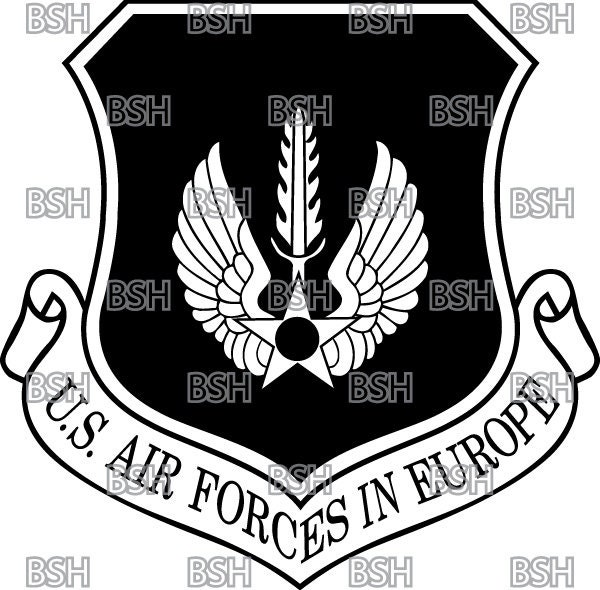 USAFE Shield Vector Image Files (.ai, .pdf, & .svg Formats) Plus ...