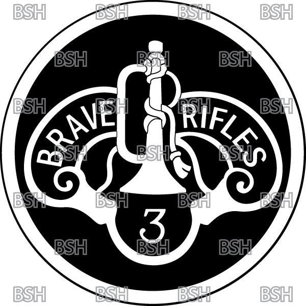 3rd Cavalry Regiment Patch Vector Image Files (.ai, .pdf, & .svg ...