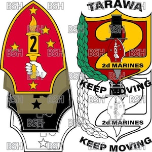 2nd Marine Division Insignia Vector Image Files (.ai, .pdf, & .svg ...