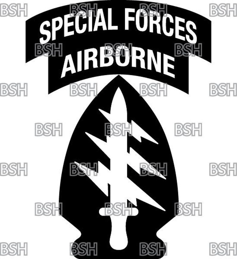 Army Special Forces Patch Vector Image Files (.ai, .pdf, & .svg Formats ...
