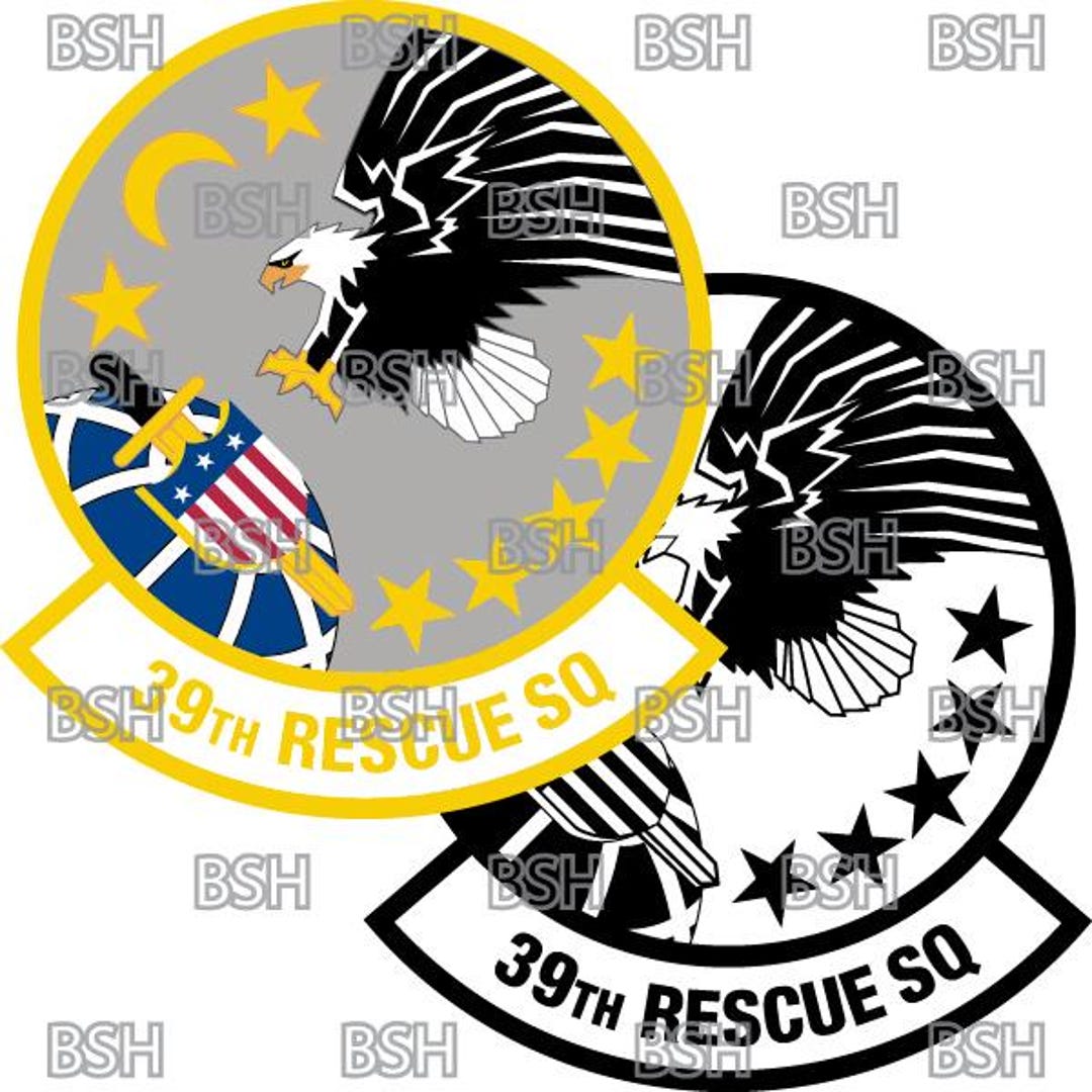 39th Rescue Squadron (patrick SFB) Patch Vector Image Files (.ai, .pdf ...
