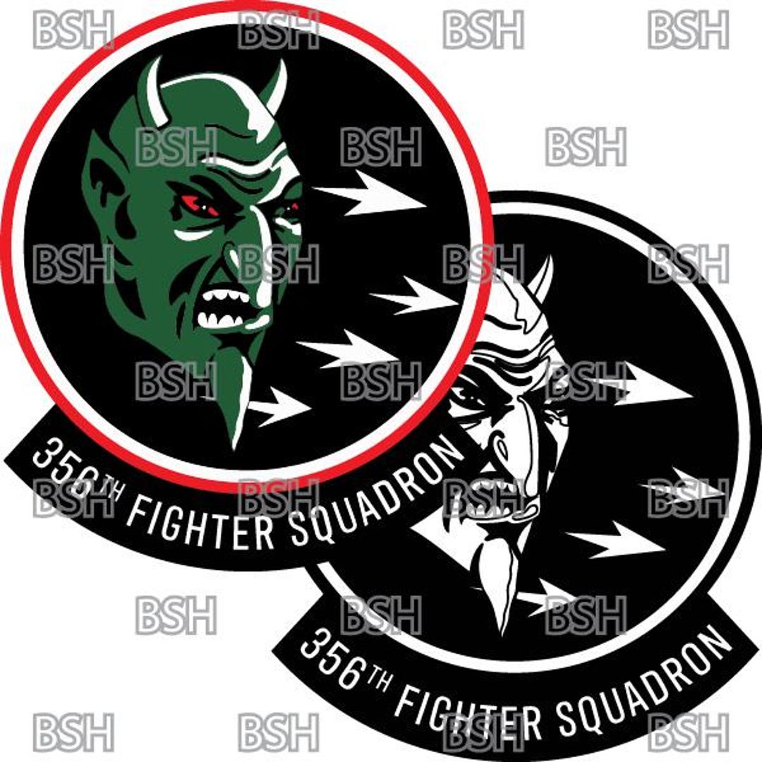 356th Fighter Squadron (eielson AFB) Patch Vector Image Files (.ai ...