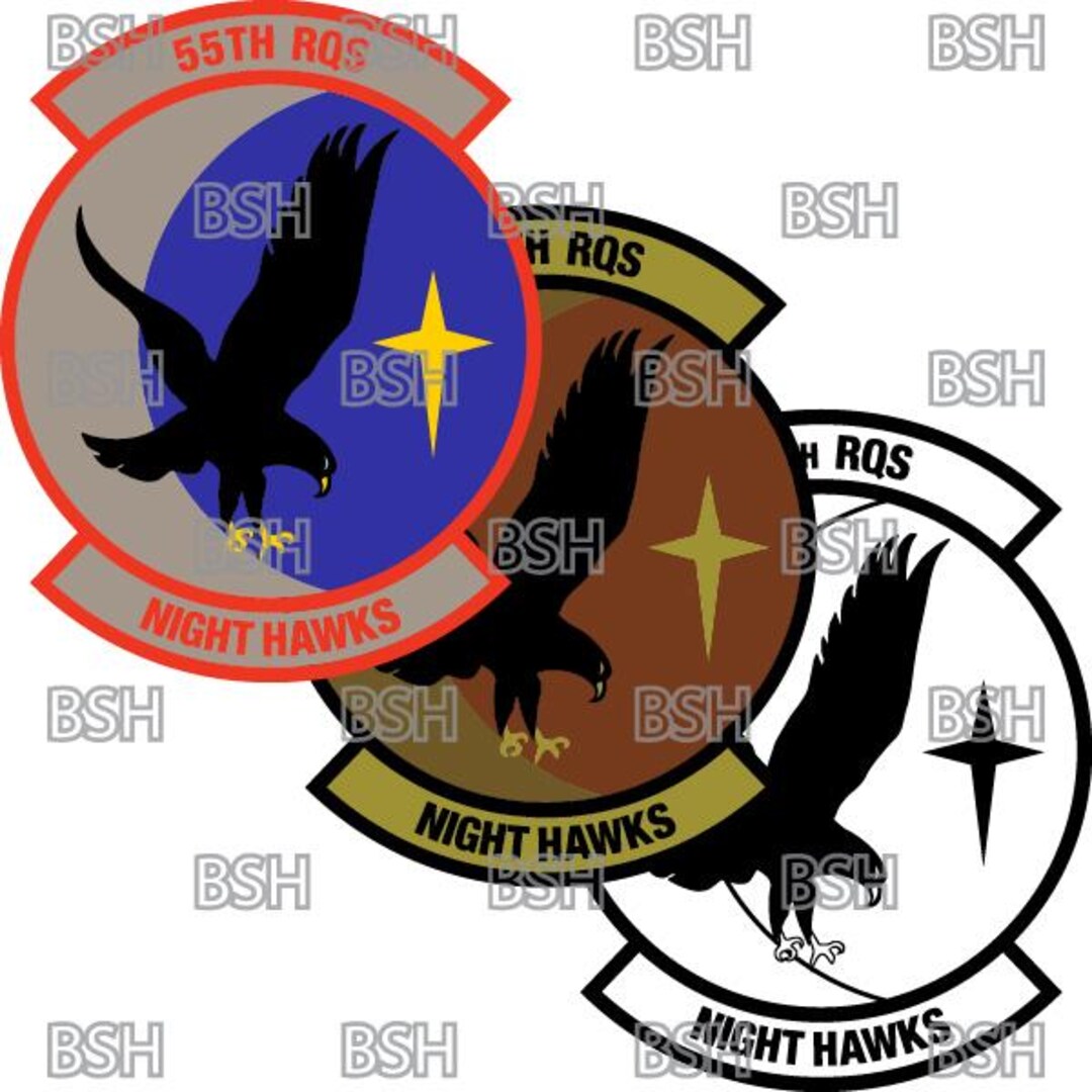 55th Rescue Squadron (davis-monthan AFB) Patch Vector Image Files (.ai ...