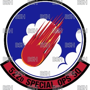 522nd Special Operations Squadron (cannon AFB) Patch Vector Image Files (.ai, .pdf, & .svg ...