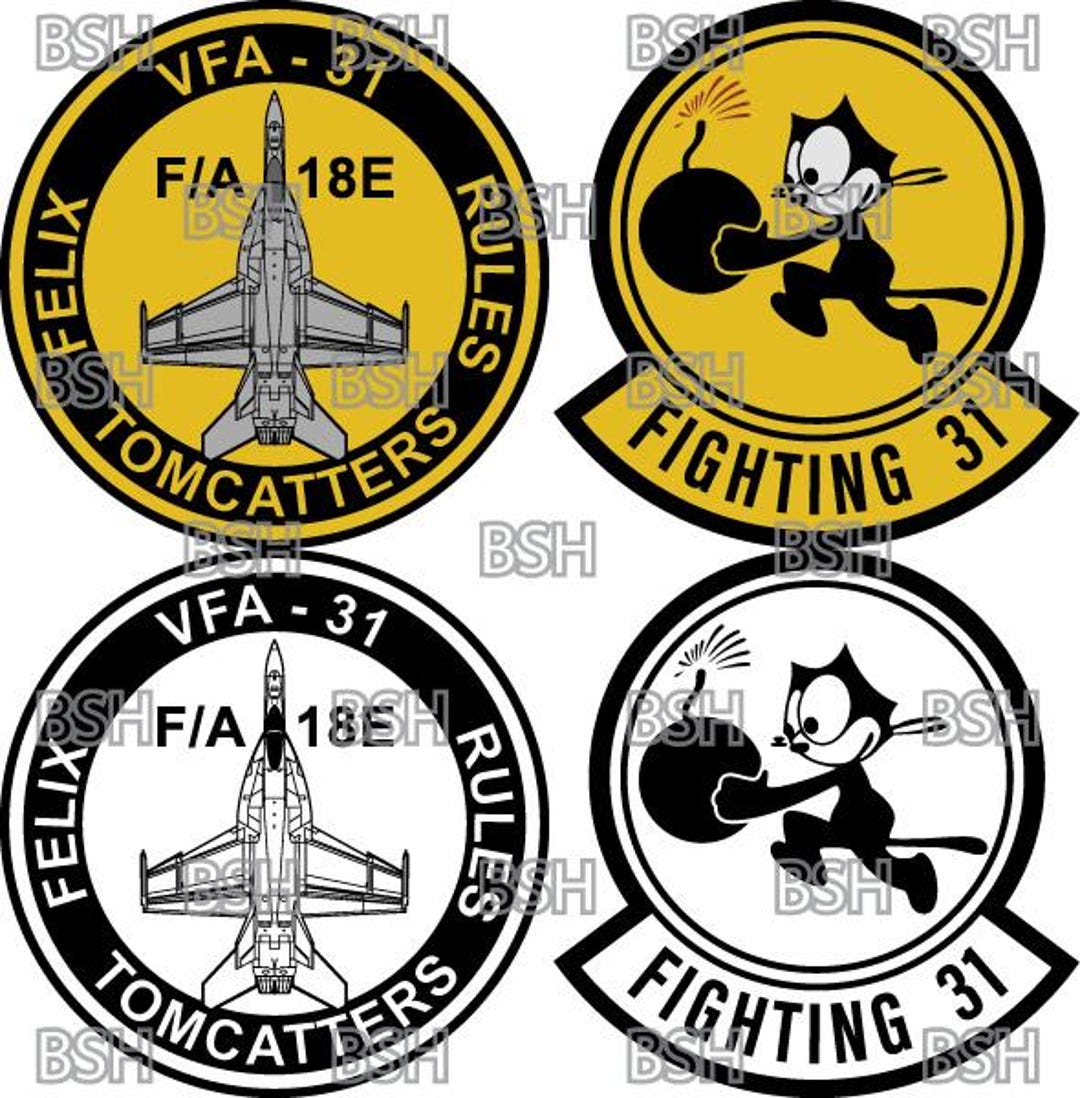 VFA-31 (NAS Oceana) Patch Vector Image Files (.ai, .pdf, & .svg Formats ...