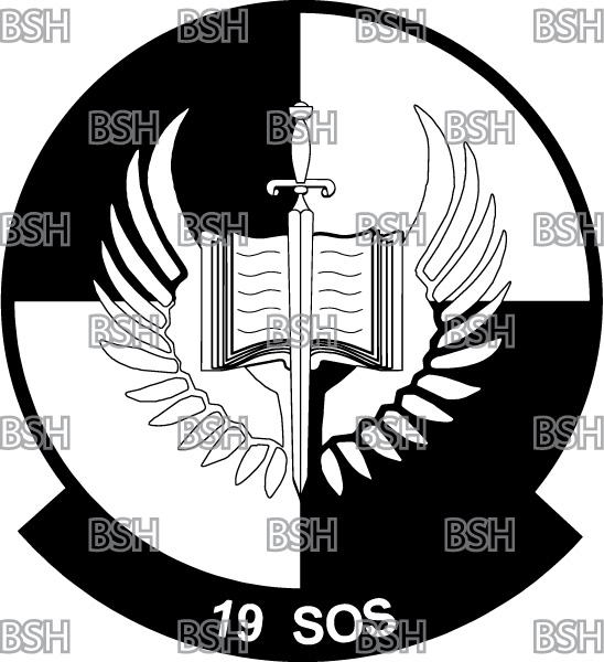 19th Special Operations Squadron (hurlburt Field) Patch Vector Image ...